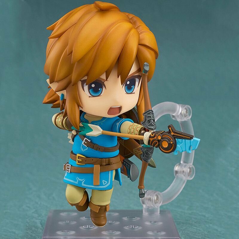 Фигурка (The Legend Of Zelda Breath Of The Wild Ver. 733 Link Anime Action Figure ) / Нендороид (nendoroid) / 10см -kg