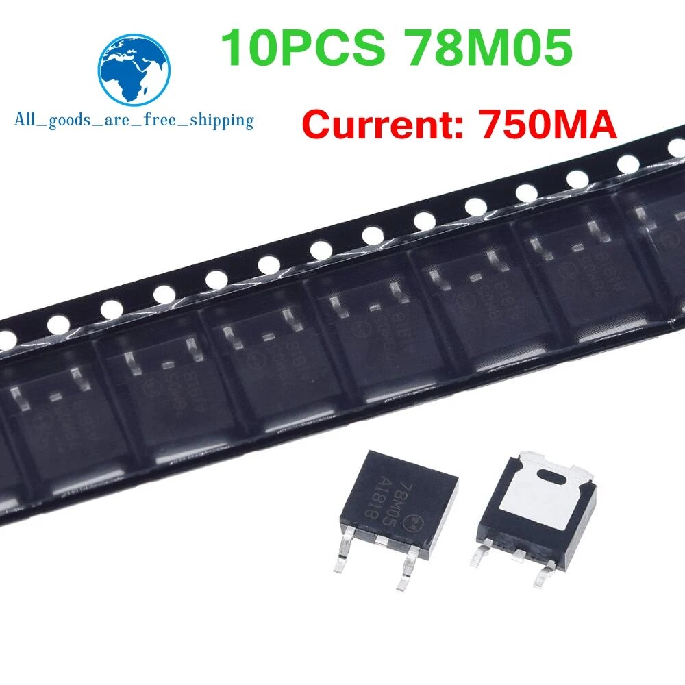 TZT Модули питания 78M05 7805 750mA 10PCS