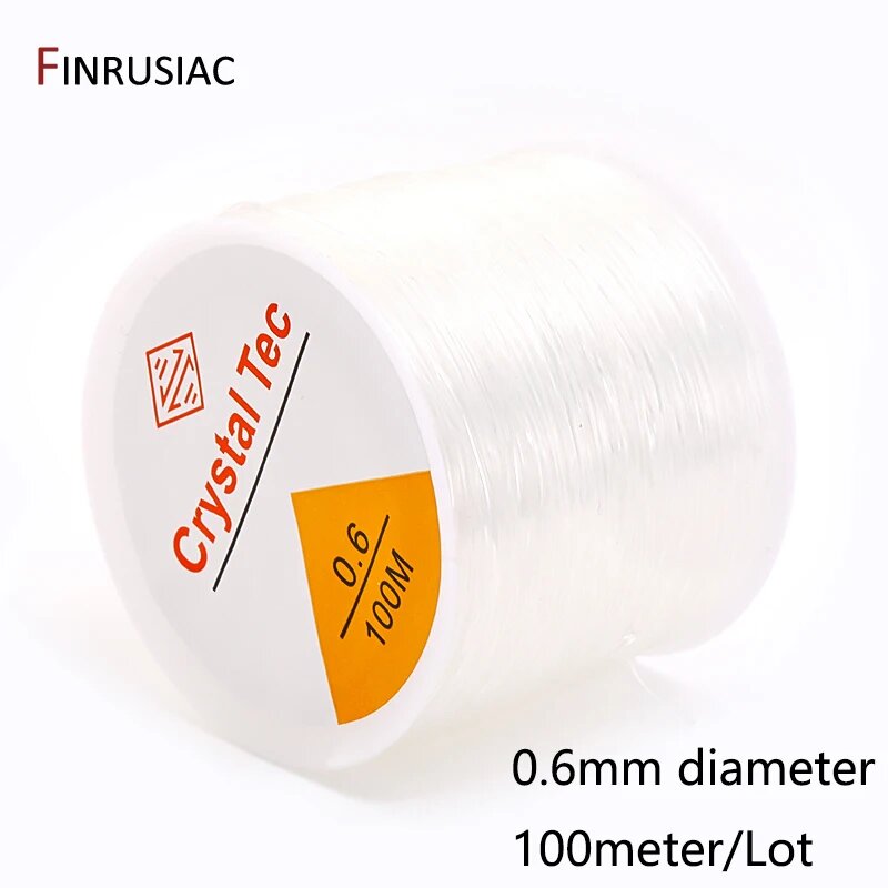 Эластичный шнур Crystal Tec 0.6 мм, 100 м