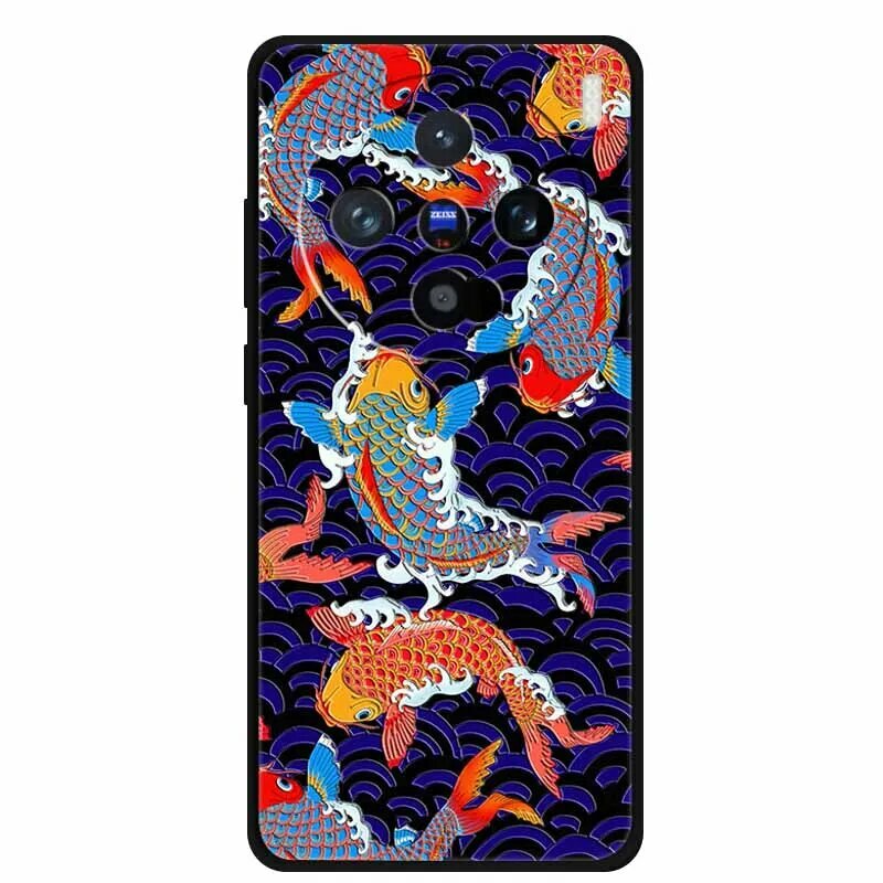 Чехол с 3D тиснением для Vivo X200 Pro Mini 5G, противоударный Picture 33, For Vivo X200 Ultra