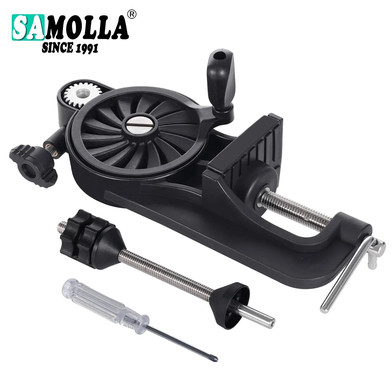 Портативный намотчик лески SAMOLLA для спиннинговых катушек
