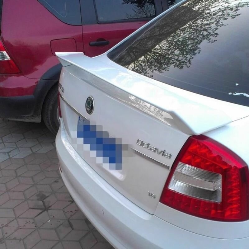 Спойлер на багажник Шкода Октавия А5 спойлер Skoda Octavia A5