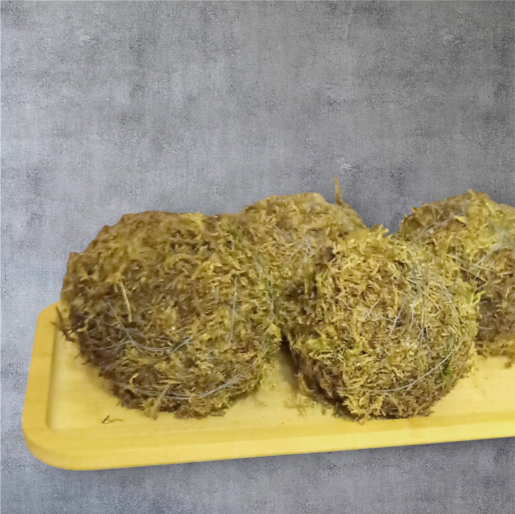 Шары из мха.