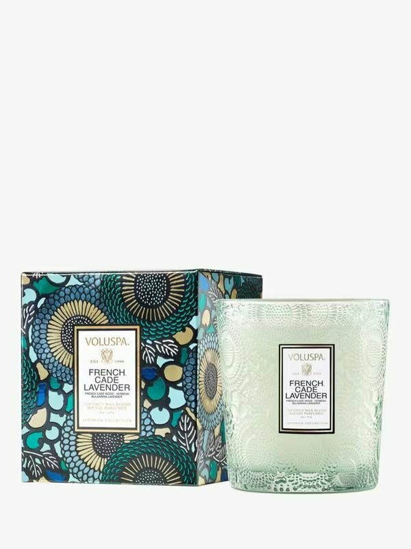 Voluspa Свеча ароматическая French Cade & Lavender Classic Scented Candle, 255 гр