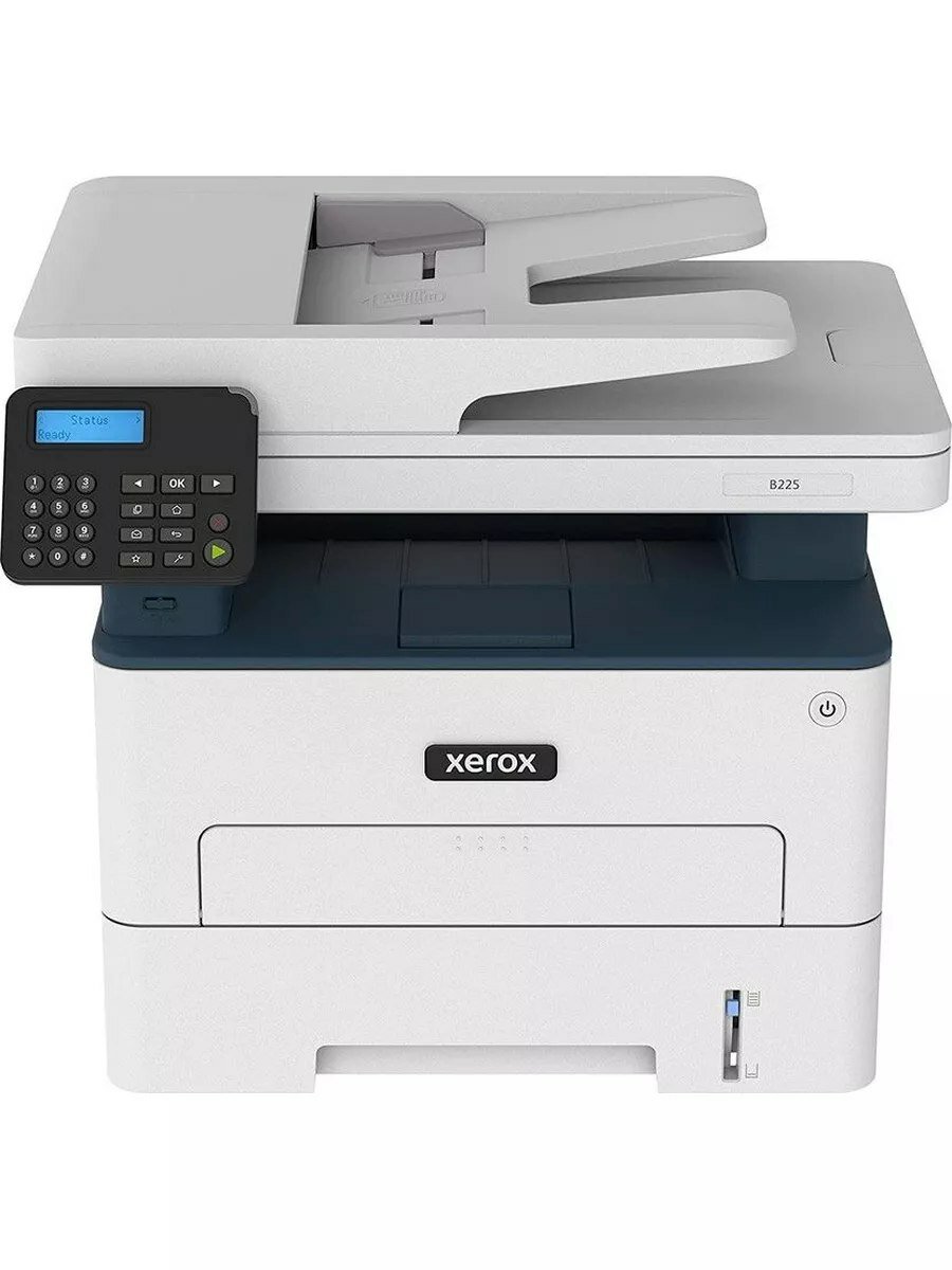 Монохромное МФУ лазерный Xerox WorkCentre B225DNI A4 Duplex Net WiFi (069280)