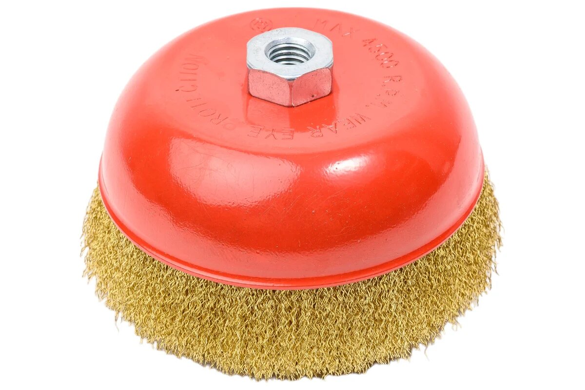 Щетка (корщетка) мягкая проволока 150 мм М14 (чашка) YIDA T121975