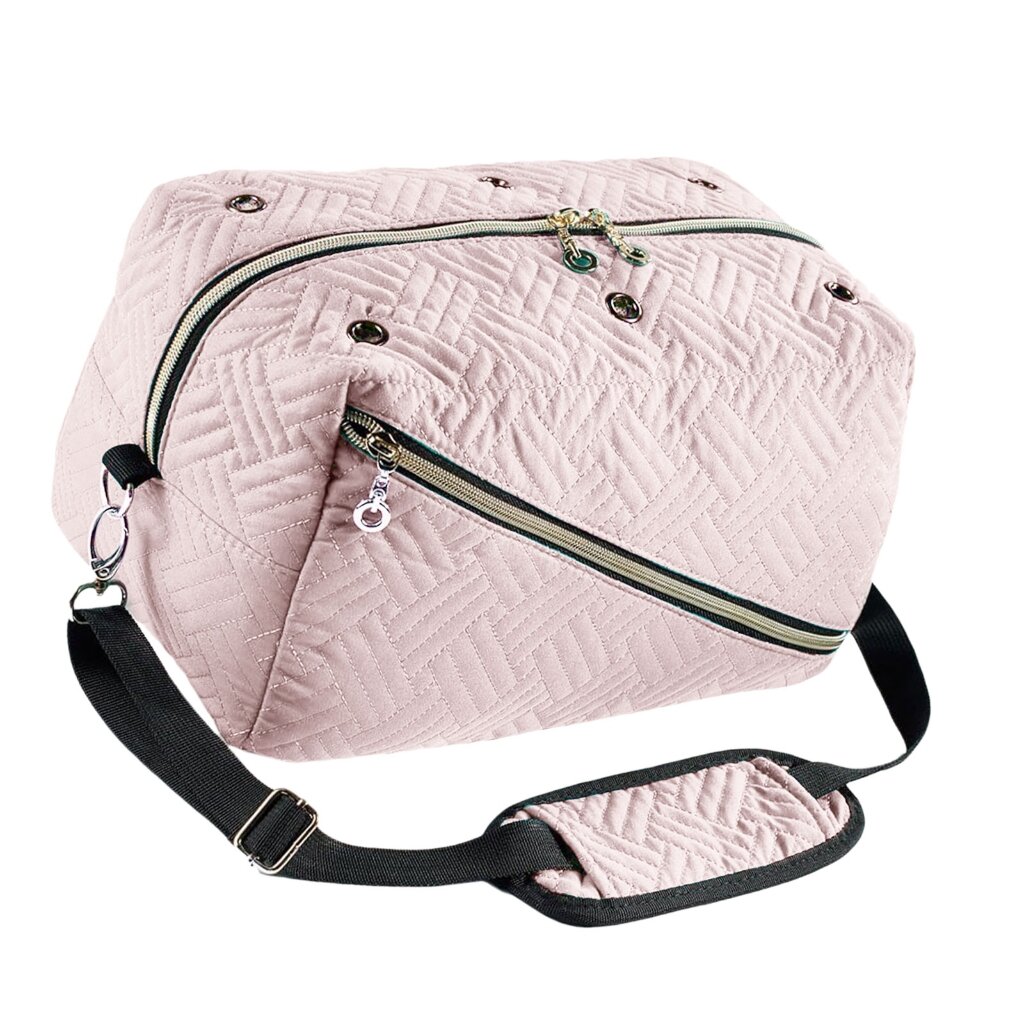 Сумка для вязания крючком, органайзер вязания, хранение пряжи, дорожный ремесленный проект выкройки, крючка, иглы