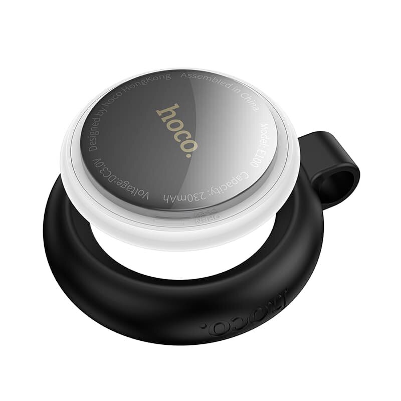 GPS-Трекер для отслеживания местоположения Hoco Tag E100 Graceful Intelligent, Белый+Черный