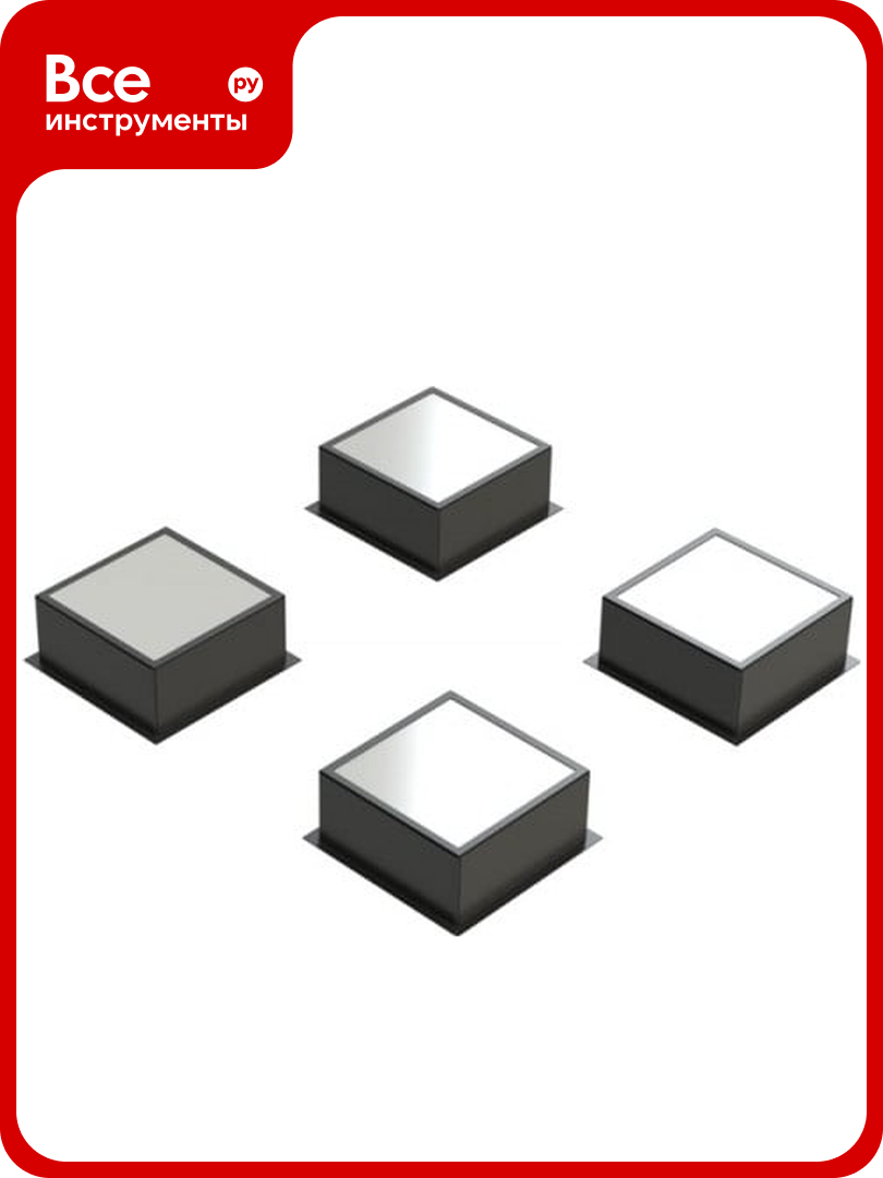 Светильник Fotonica грильято домино 100x100 X4 4000K FD-4-90-40-4000-BL-O