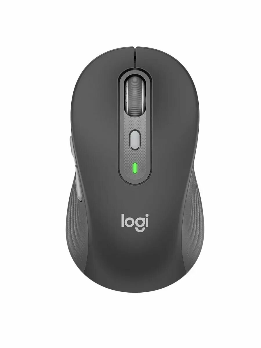 Мышь Logitech M750 графитовый оптическая 4000dpi беспров. BT/Radio USB 5but (910-006269)