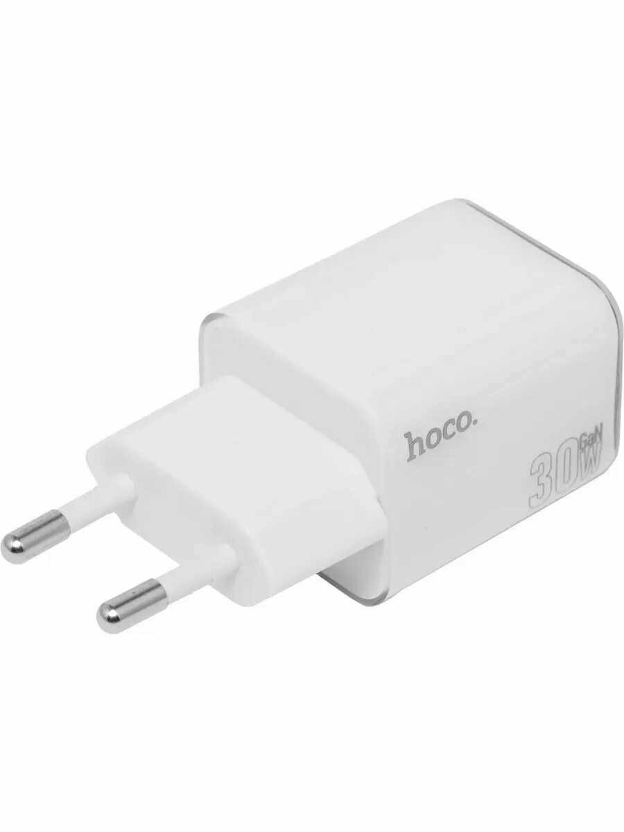 Сетевое зар./устр. Hoco N47 Glorious 30W 3A (PD) белый (PD30W 35363)