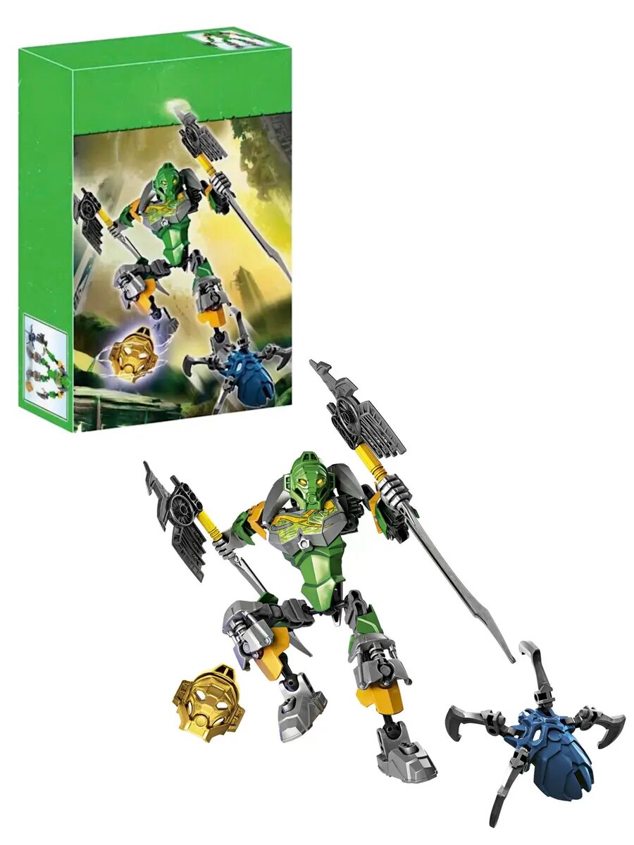 Конструктор Бионикл Лева Повелитель Джунглей, 85 дет ( набор / подарок для мальчиков и девочек / подарок ребенку)