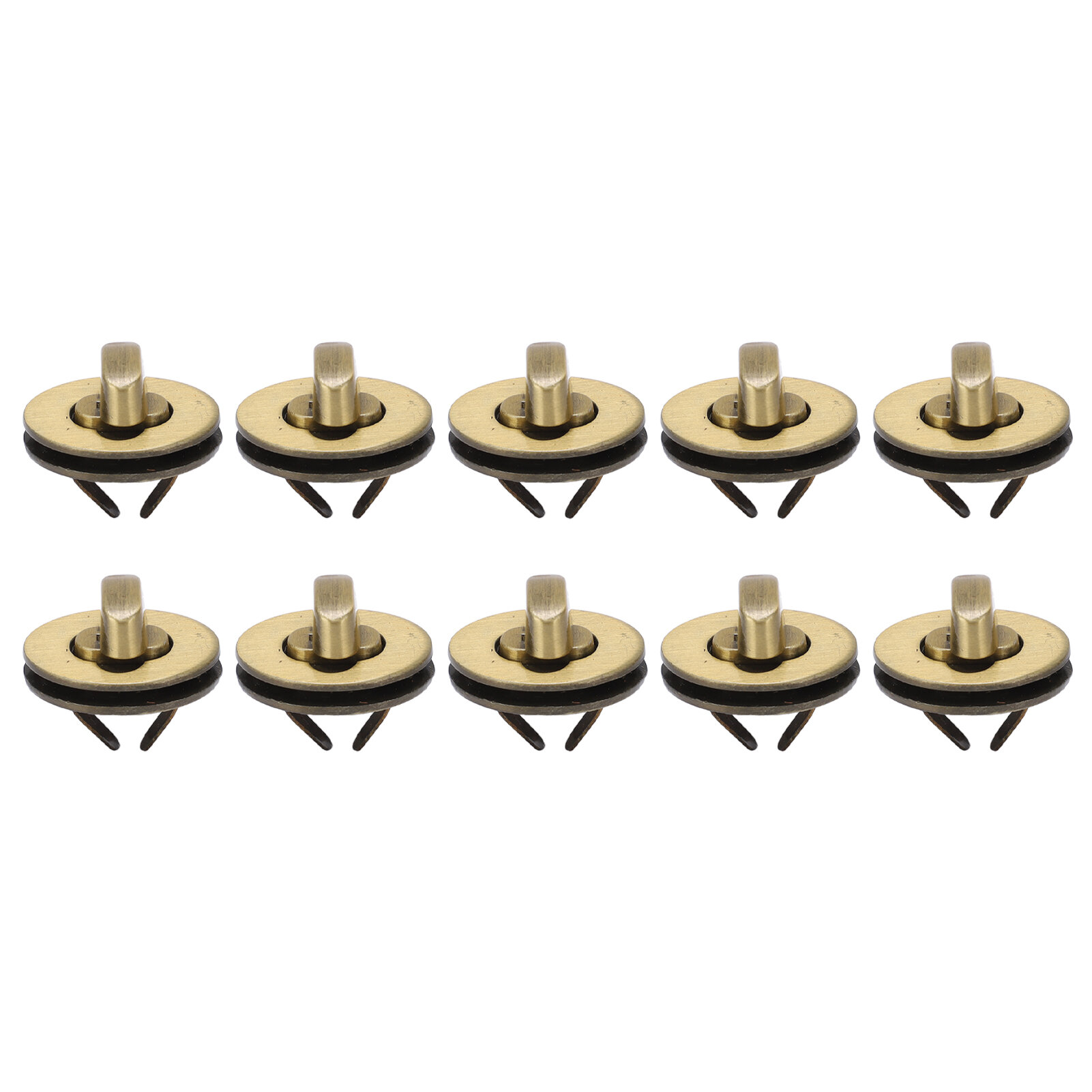 10 шт. поворотный замок застежка классический эллиптический дизайн высокая твердость кошелек замки для DIY багаж сумки аксессуары