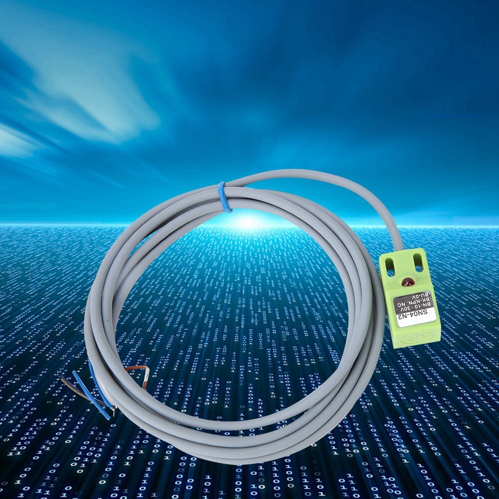 Индуктивный датчик приближения 4 мм (SN04-N2 DC10-30V NPN NC)