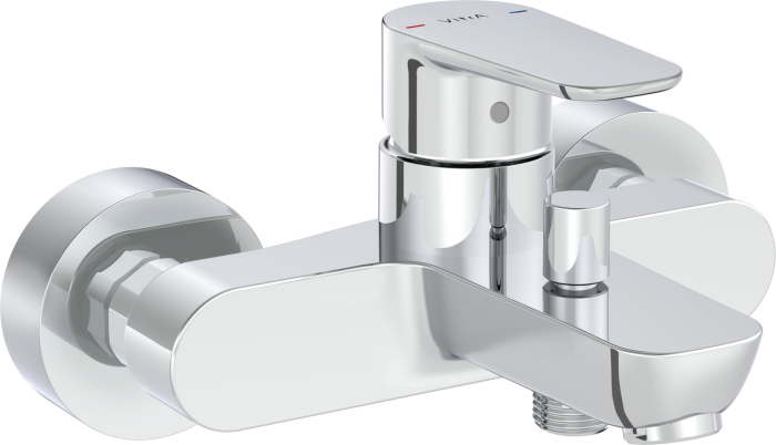 Смеситель для ванны с душем VitrA Flow Soft A42946EXP, хром