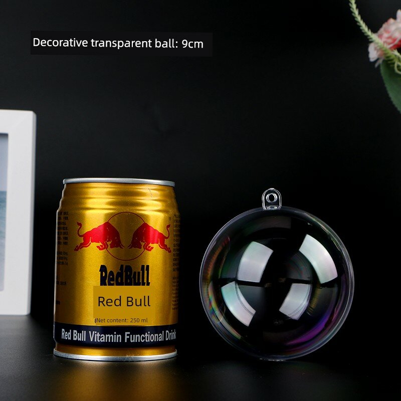 Прозрачные полые акриловые шары диаметром 9 см, комплект из 5 штук для мероприятий и розничного декора