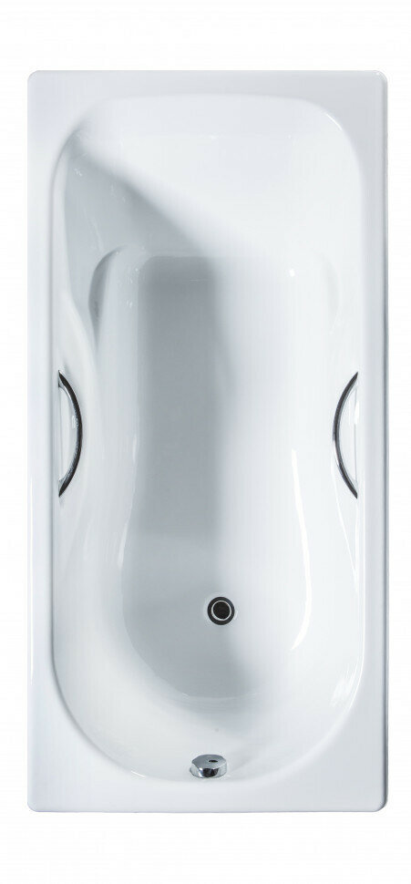 Ванна чугунная Универсал Сибирячка 150x75 с ручками