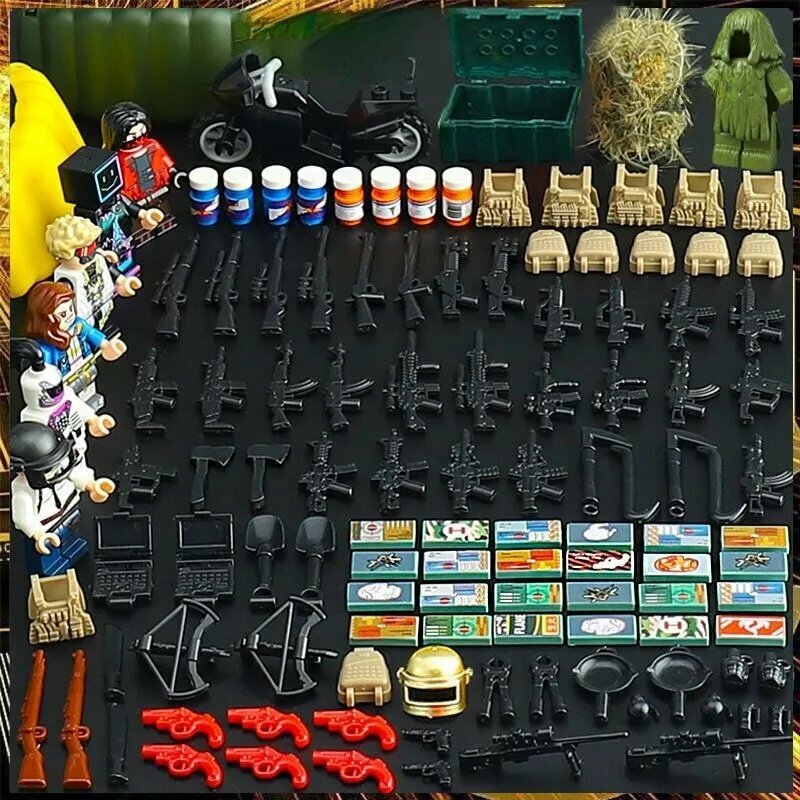 Игрушечное оружие/PUBG Коллекция игр/Лего совместимый