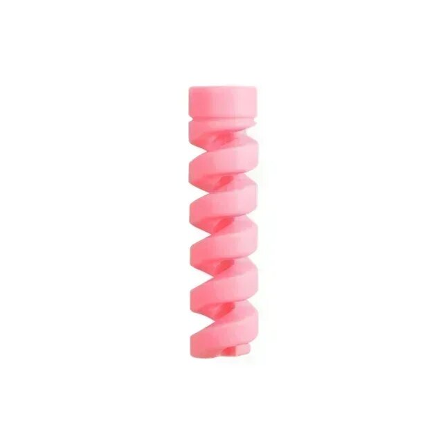 Розовый органайзер для кабеля Silicone 1pcs