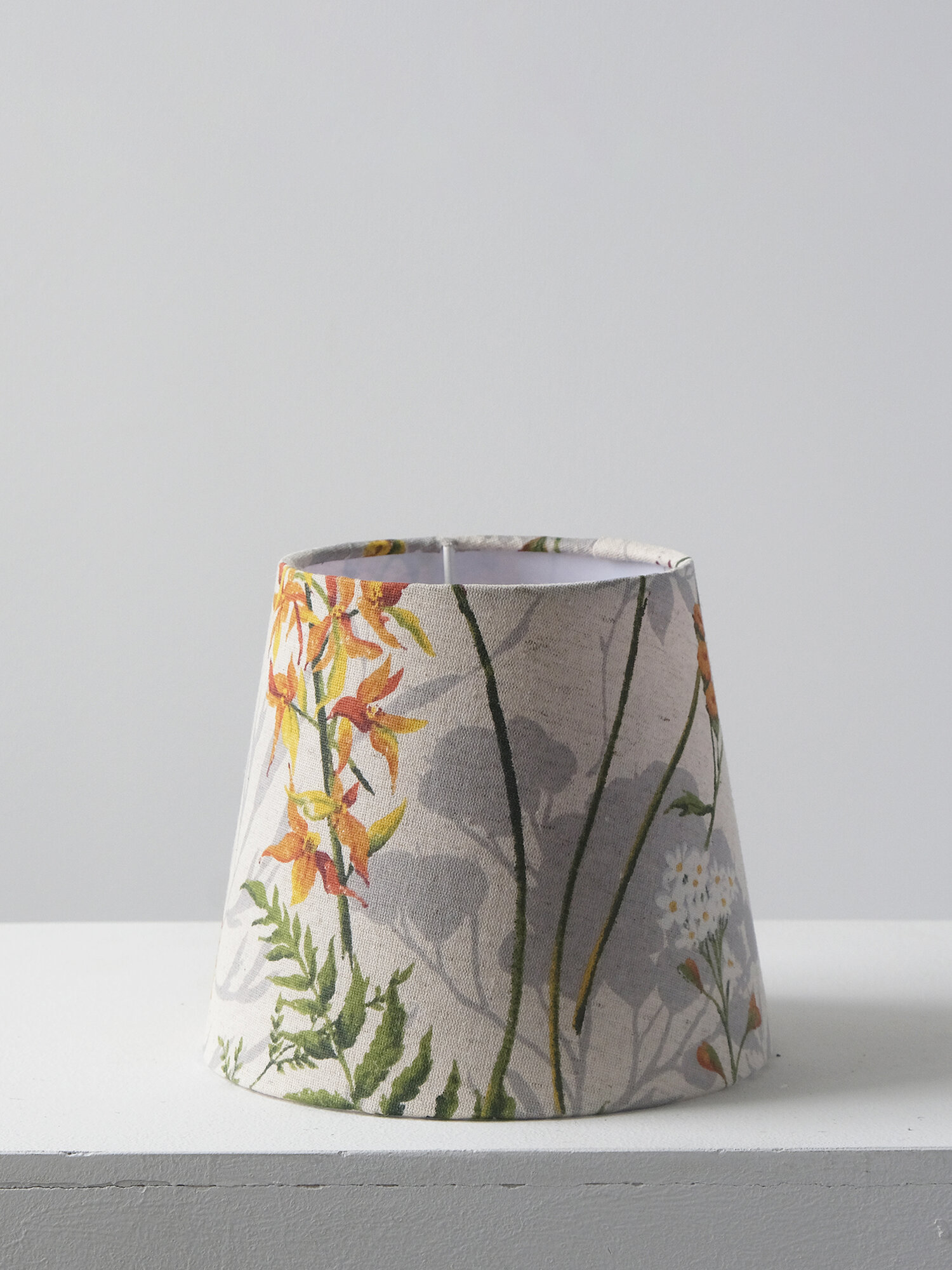 Абажур для настольной лампы "Льняная осень", конусный 170