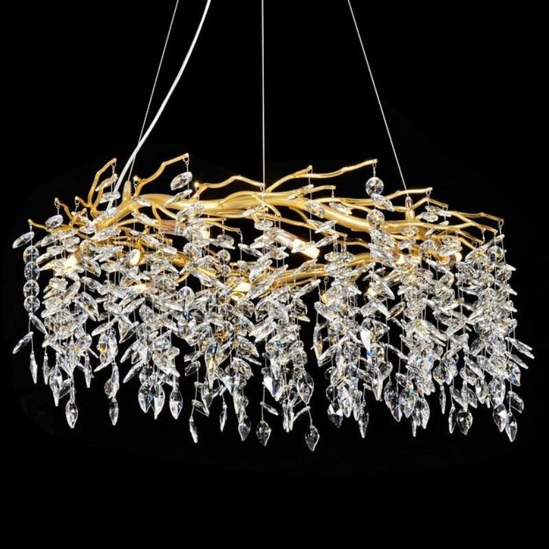 Люстра Aployt Gertunia APL.847.03.10 Светодиодные Флористика, современный стиль