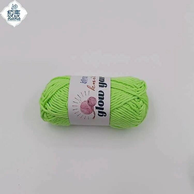 Пряжка для вязки/Пряжа в клубке Новая светящаяся пряжа Мягкая