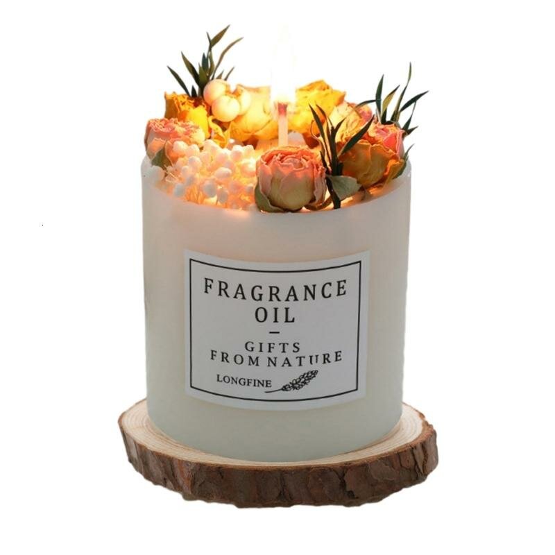 Ароматическая свеча с вечным цветком, B - 1