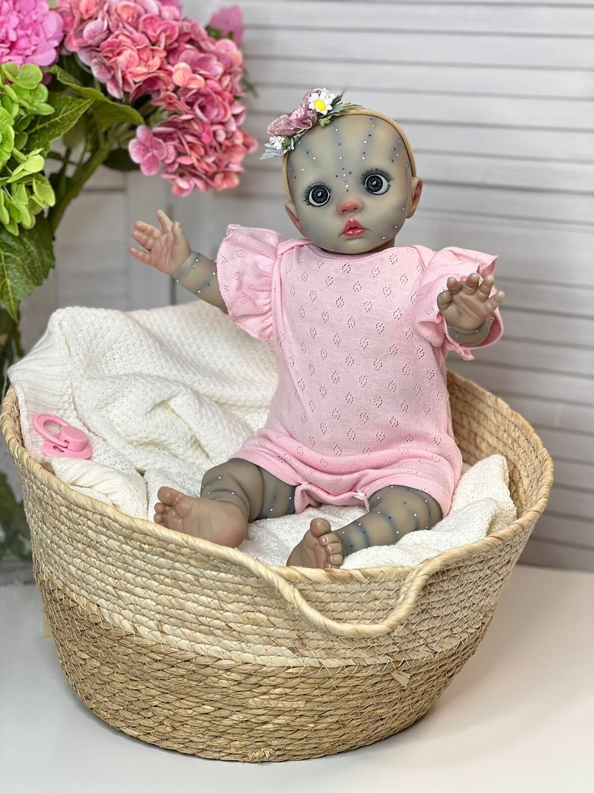 Кукла Реборн мягконабивная 40 см