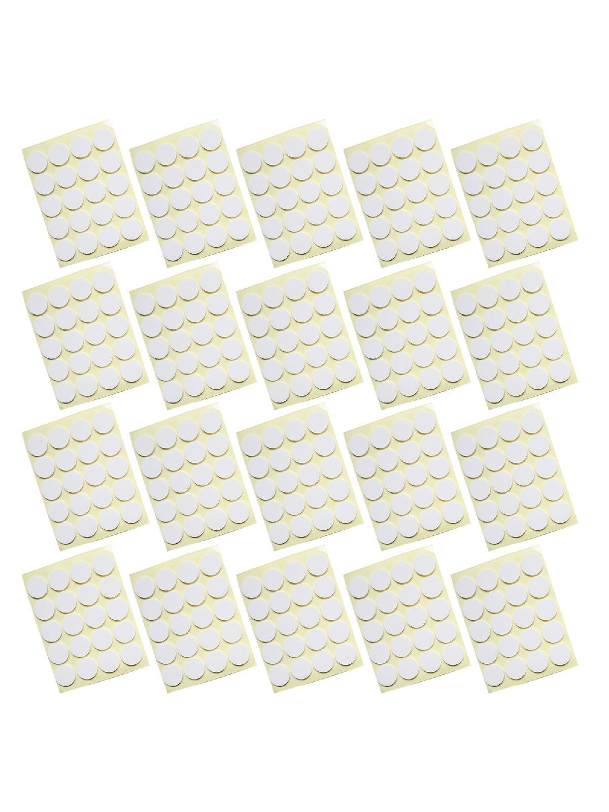 Долговечные клейкие наклейки для фитиля для изготовления свечей (упаковка из 20 листов)