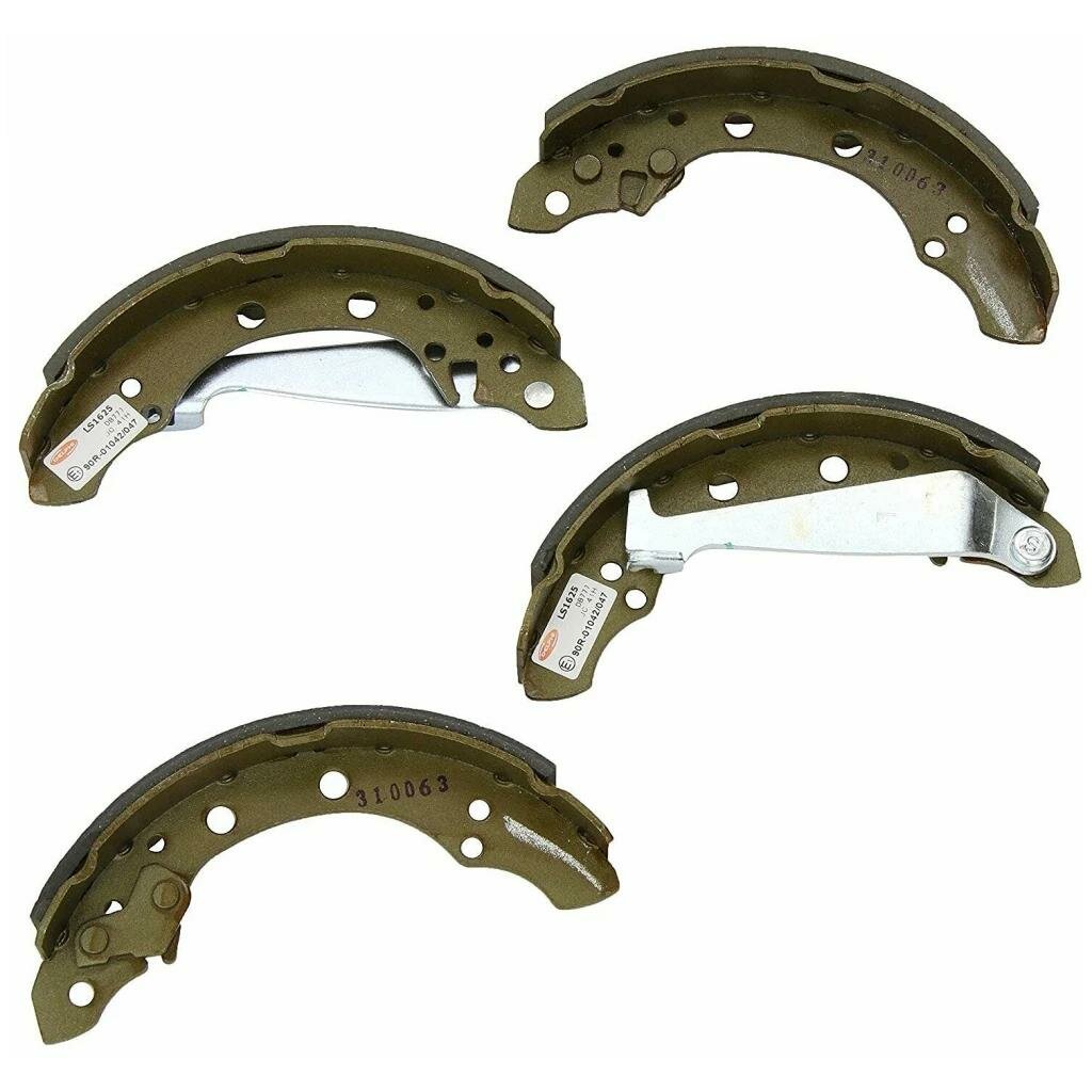 Колодки тормозные DELPHI LS1625 барабанные 200x40 AUDI 100, 80, 90, A2, Coupe - SEAT Arosa, Cordoba, Ibiza, Toledo - SKODA Fabia, Favorit, Favorit Van, Pick-Up, Felicia, Forman, Forman Pick-Up
