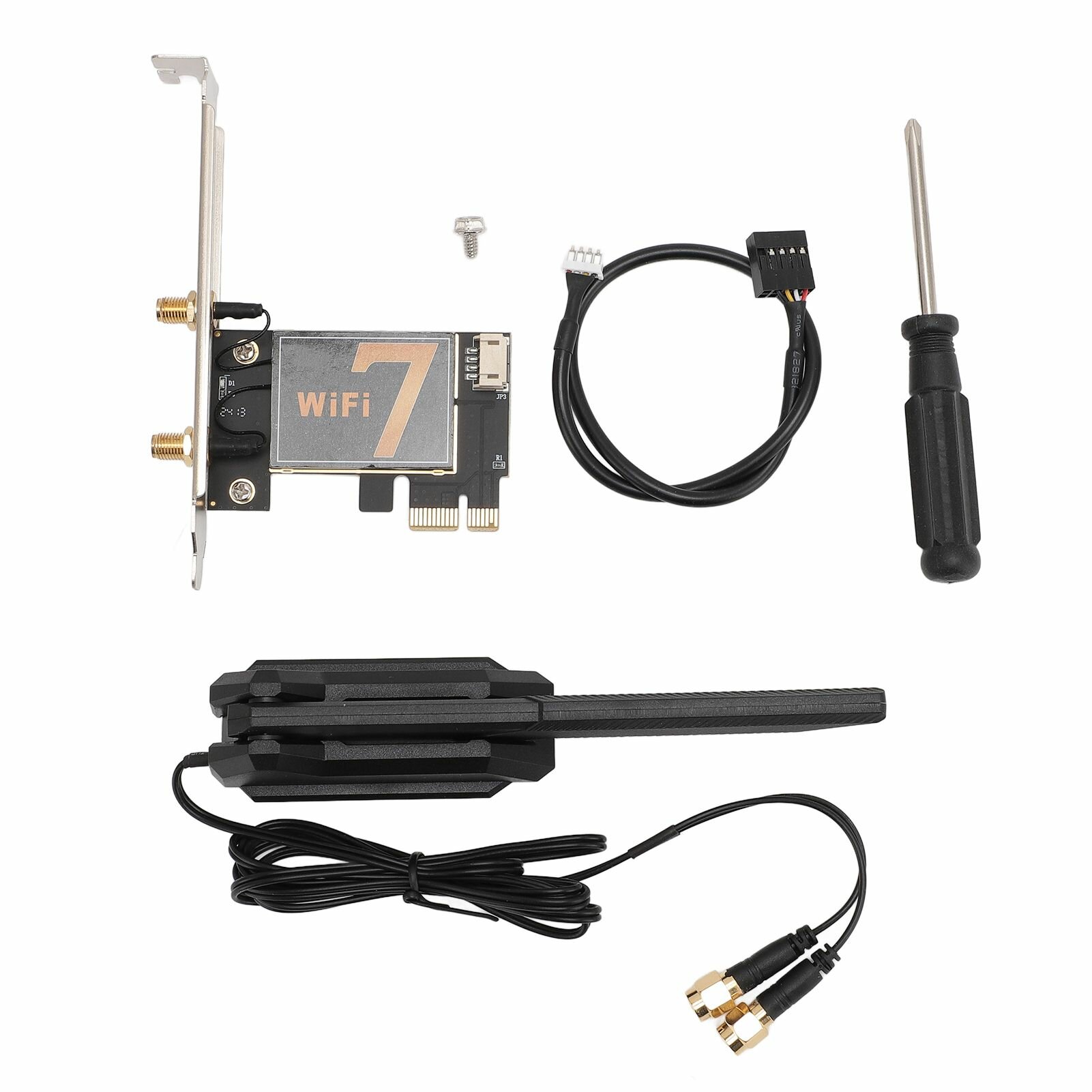 Карта Wi-Fi BE200NGW 8774 Мбит/с, PCI-E, трёхдиапазонная