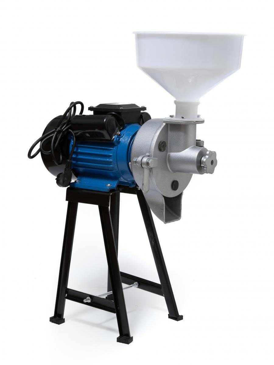 Электрическая мукомолка AKITAJP ML-MA (2200 Ватт) каменные жернова мельница для помола зерна в муку, зерновых, кофе, специй