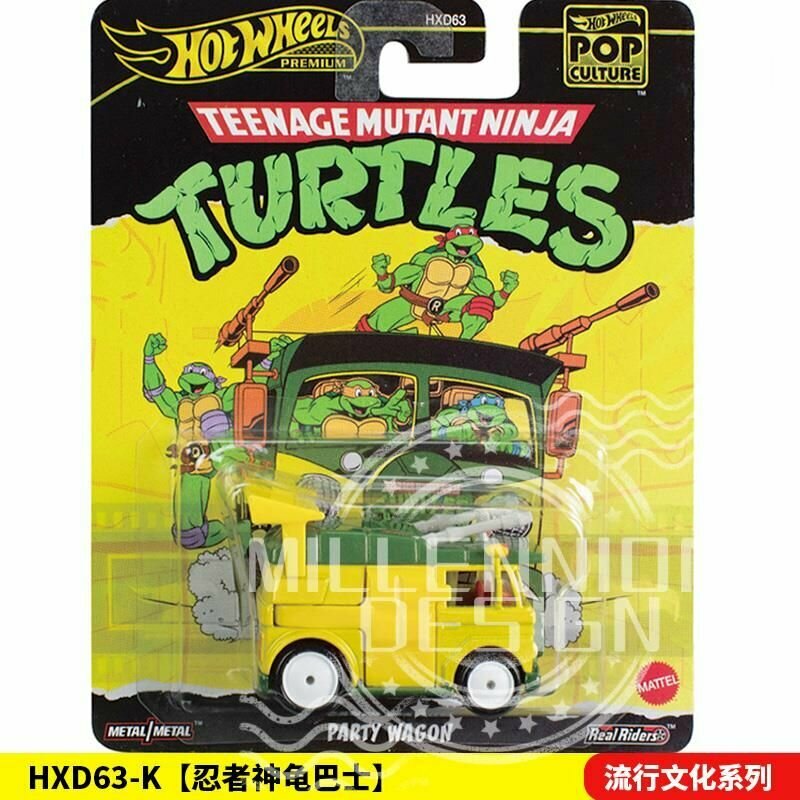 Hot Wheels Elite HXD63 Японские Спорткары 1:64 Золотая Серия Литая Модель, K TURTLES