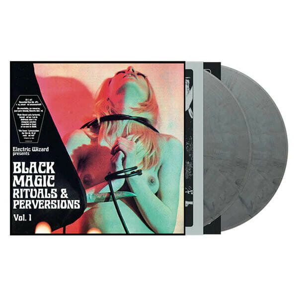 Electric Wizard - Black Magic Rituals & Perversions Vol.1 - Grey / Black Splatter Crystal Meth