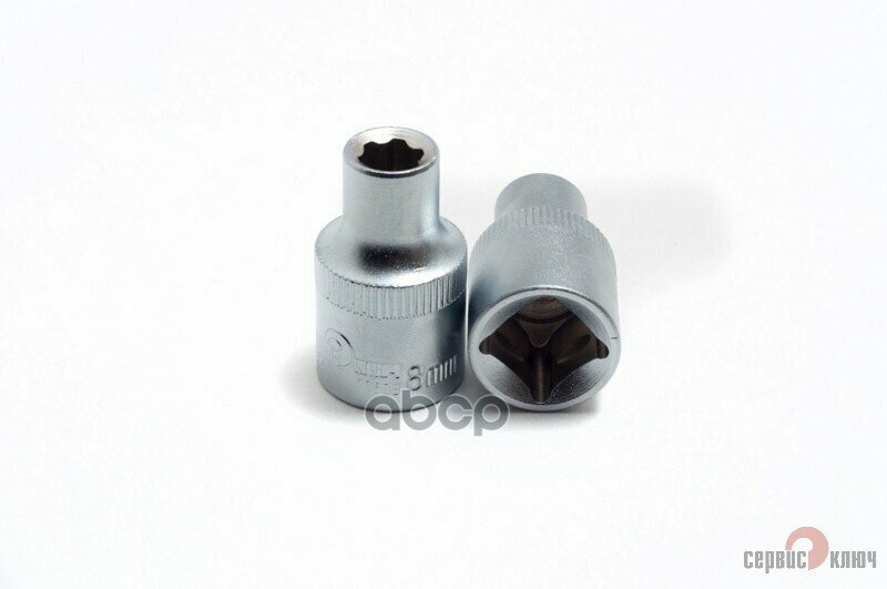 Головка торцевая 1/2 6-гранная 8мм сервис ключ арт. 77508 - высокое качество товара по низкой цене