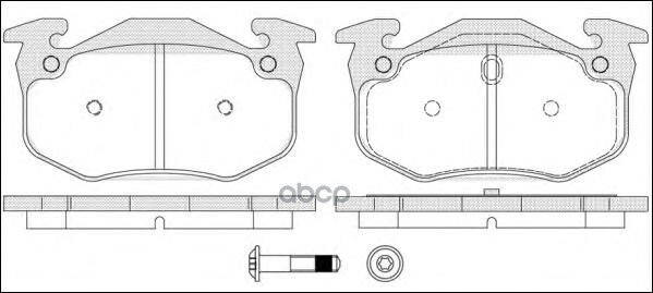 Колодки торм. дисковые Road house арт. 214470