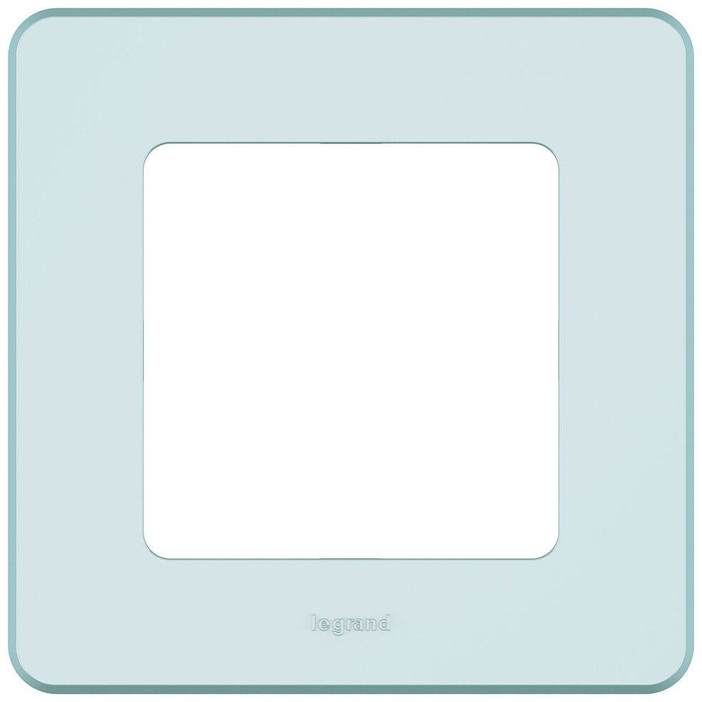 Рамка Legrand Inspiria одноместная мятная (673935)