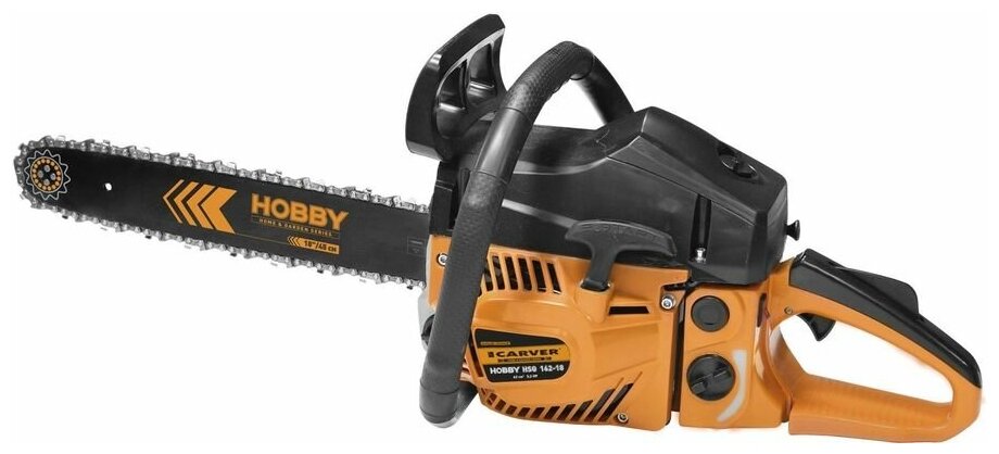 Электрическая цепная пила Carver HOBBY HSG 162-18 2400Вт 3.2л. с. дл. шин:18" (45cm)