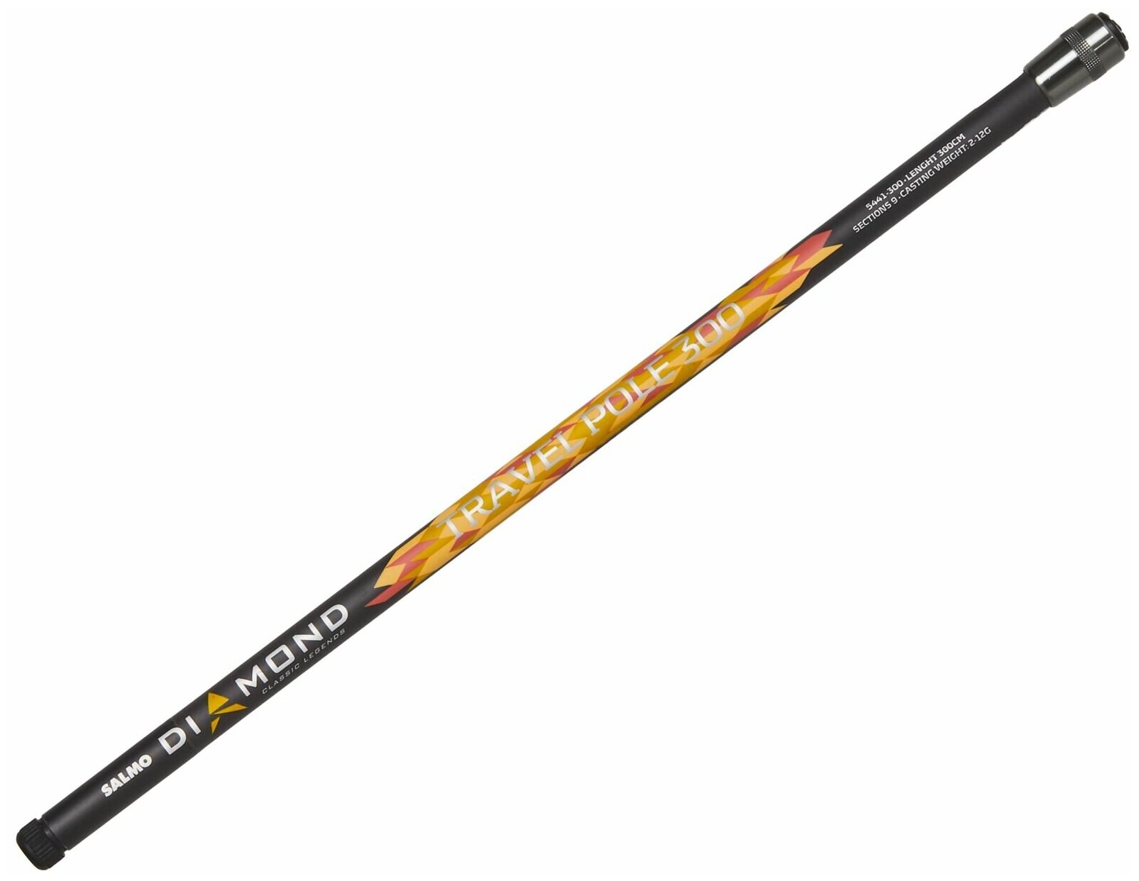 Удилище поплавочное без колец Salmo Diamond TRAVEL POLE 3.00