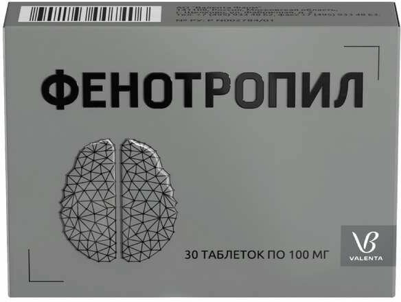 Фенотропил таблетки 100мг 30шт