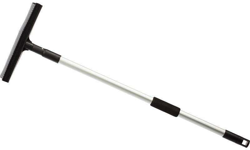 Окномойка с губкой и сгоном 25см на телескопической ручке