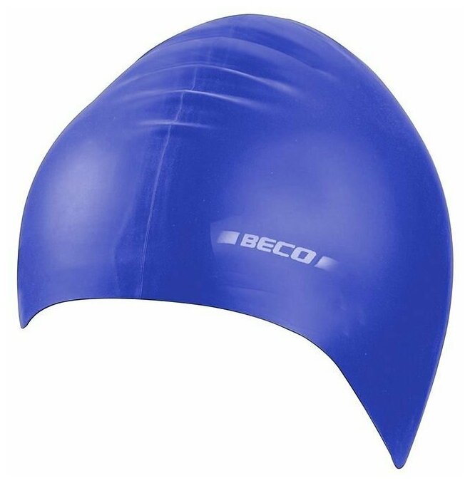 Шапочка для плавания силиконовая Beco Silicone Cap Solid, синяя