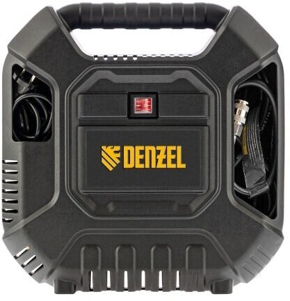Компрессор воздушный DL1100 1,1 кВт, 180 л/мин, с набором аксессуаров Denzel 58005