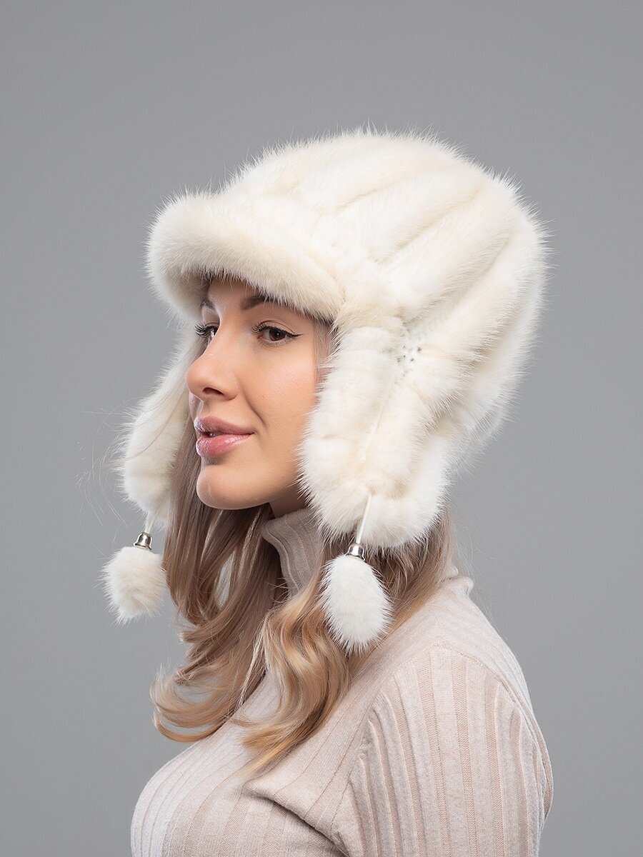 Шапка-ушанка Новый Год 2021 для женщин