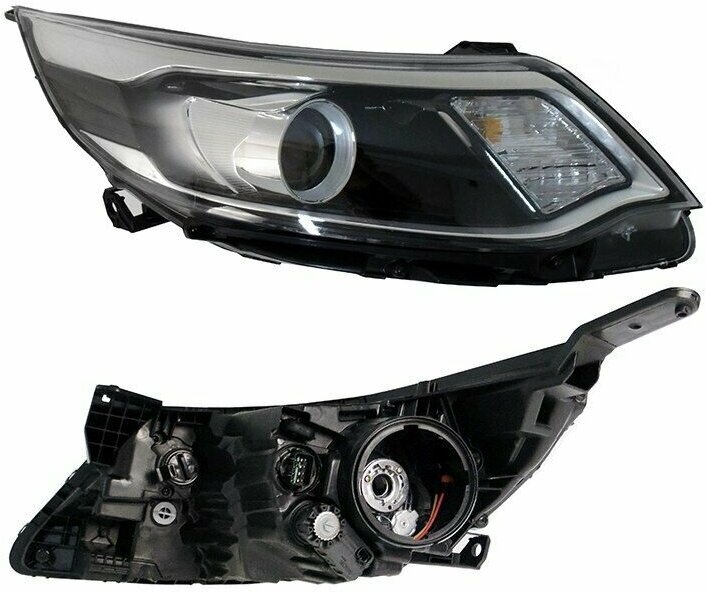 Фара правая линза для Kia Rio 15-17 / арт. ST22311R3R / бренд SAT / OEM 921024X511