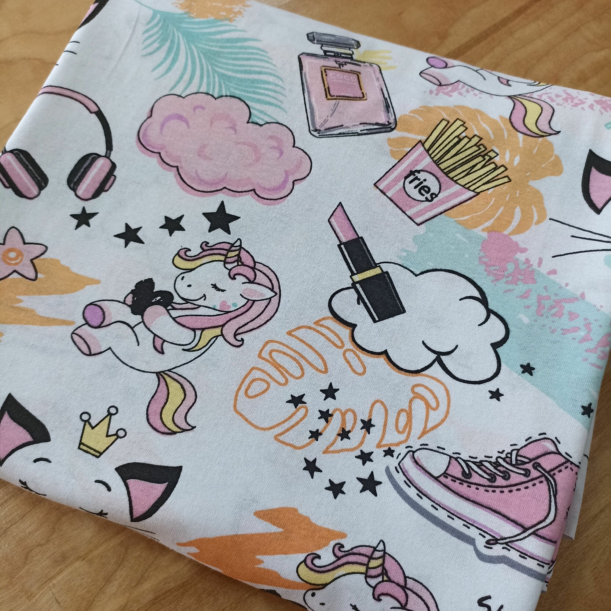 Ткань кулирка, 1м, ширина 1,80м