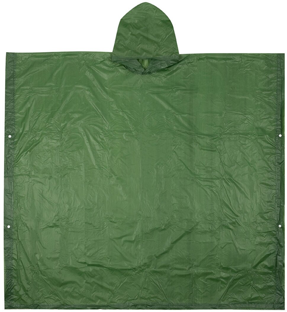 Дождевик-пончо Park RP-18, 120х130 см, материал Peva, зеленый