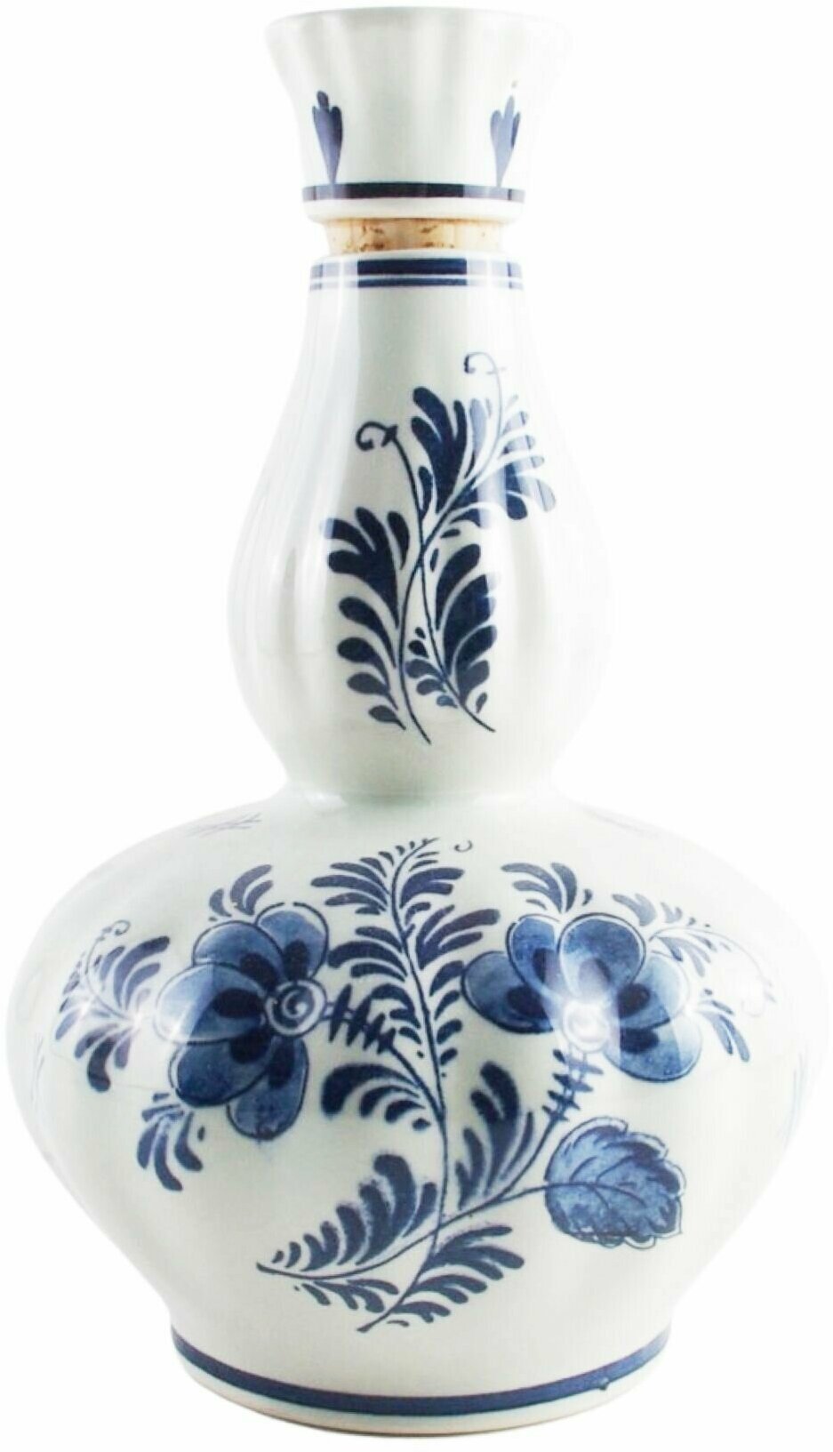 Музыкальный штоф "Старая мельница". Фарфор, ручная роспись. Голландия, вторая половина ХХ века.