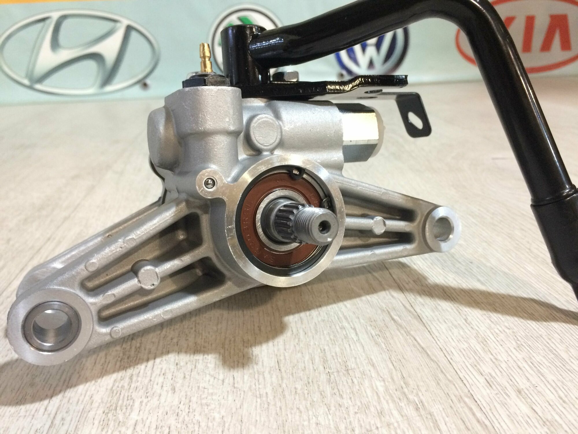 ГУР Солярис Рио 3 Solaris Rio 11-17гг насос гидроусилителя