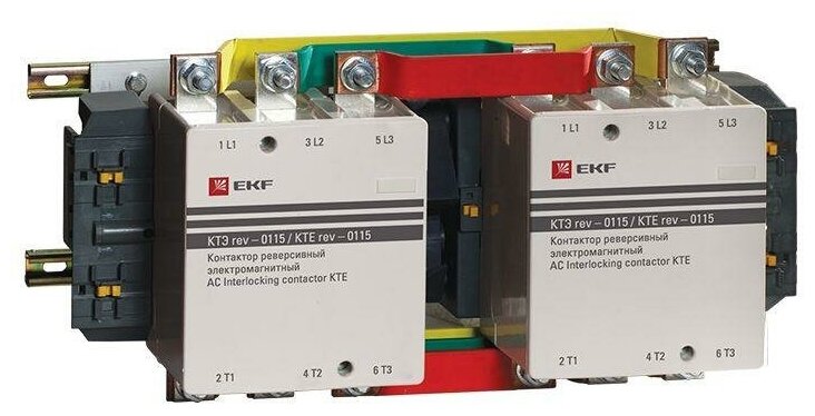 Контактор КТЭ реверсивный 115А 230В 2NO ctr-b-r-115, EKF CTRBR115 (1 шт.)